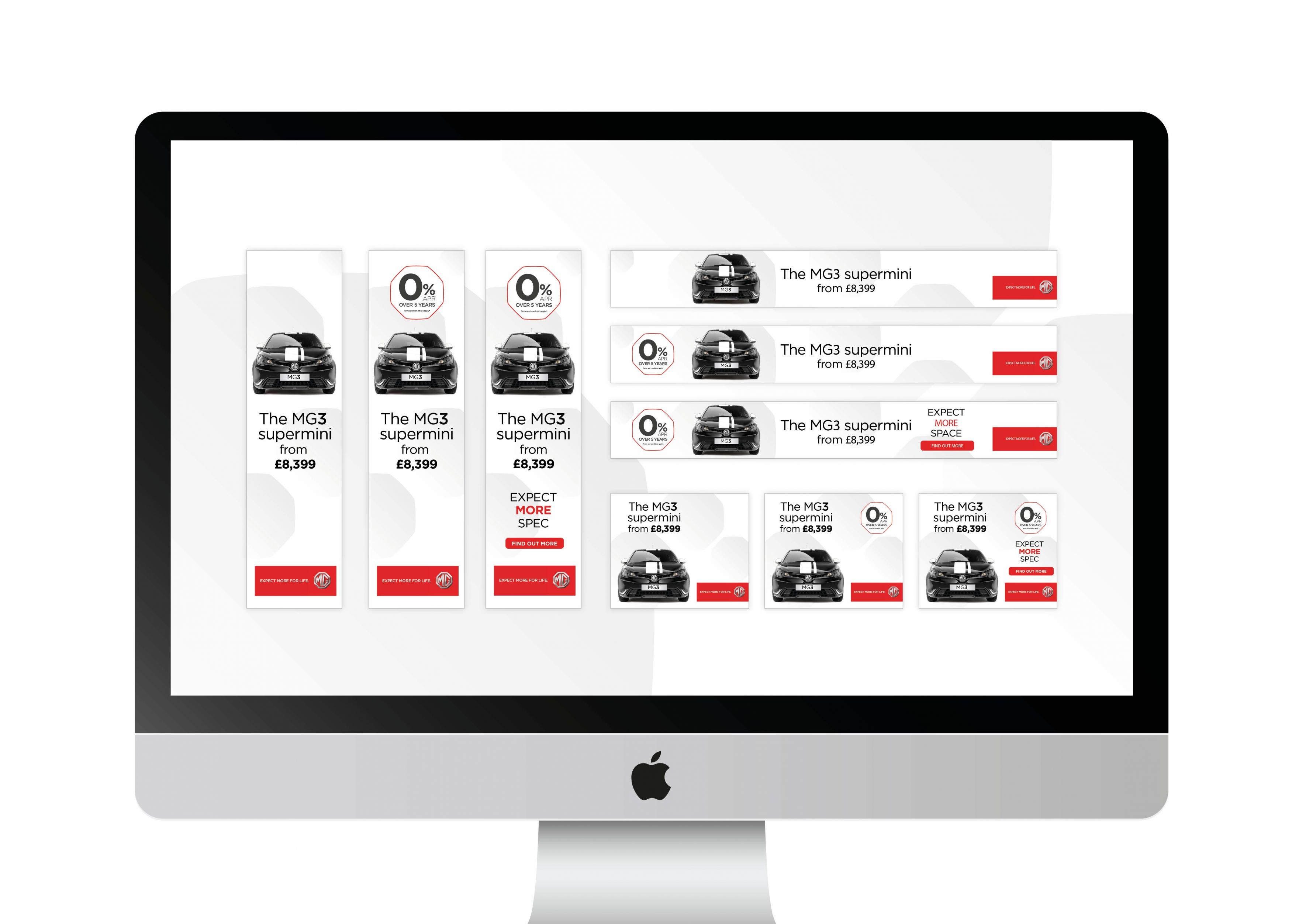 MG Motors UK - Boutique graphic design agency in Leighton Buzzard